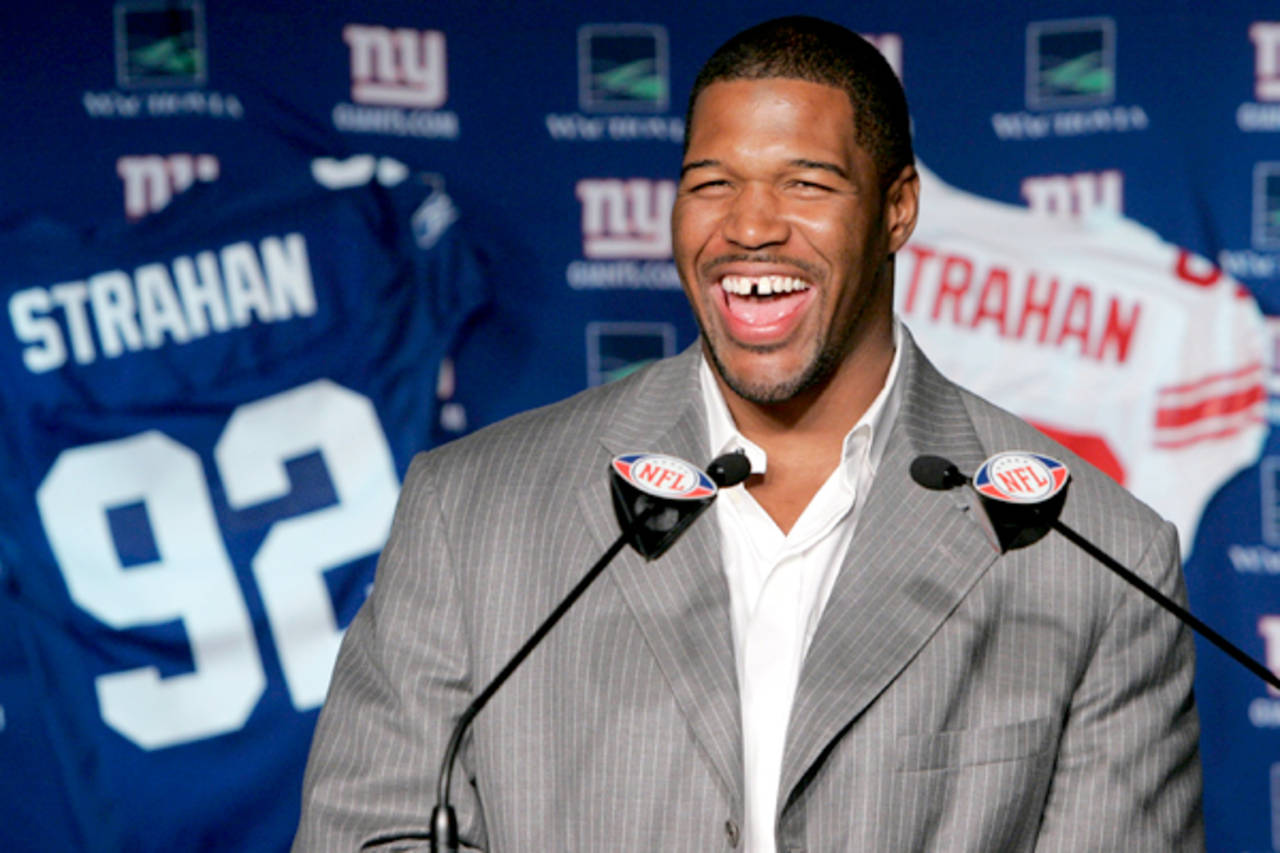 Michael Strahan Giants Gm