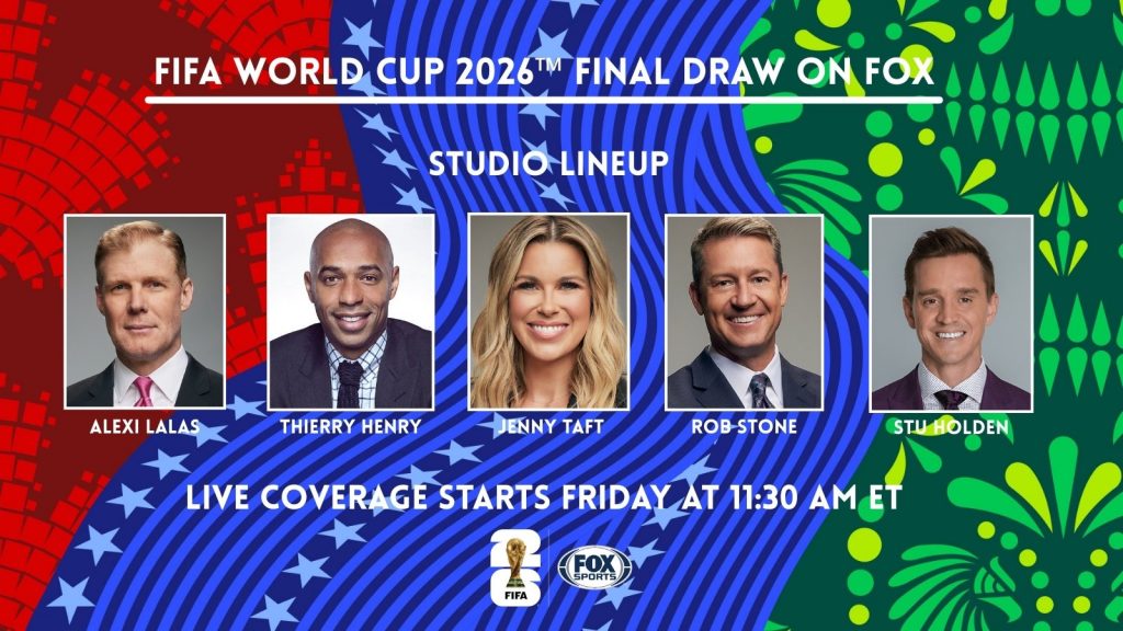 FIFA World Cup 2026 Final Draw on FOX Studio Lineup | FOX Sports